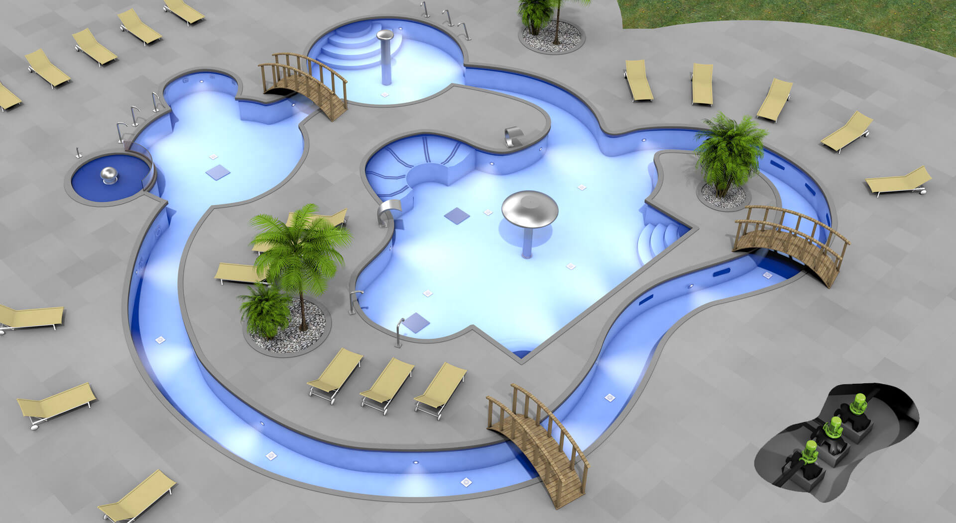 Swimming pool technology - fluvo® Schwimmbadtechnik