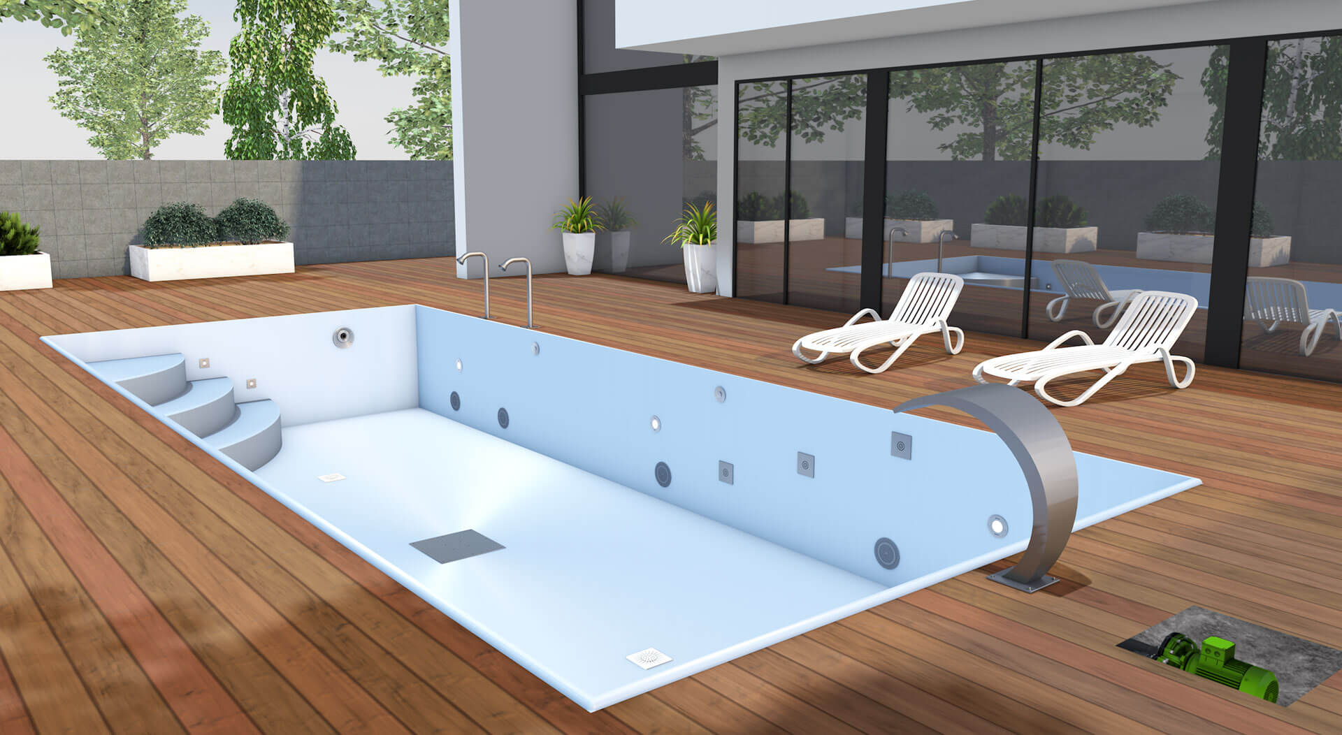 Swimming pool technology - fluvo® Schwimmbadtechnik