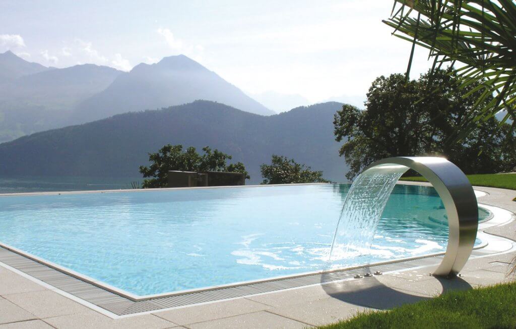 Douches cascades cobra® - fluvo® Schwimmbadtechnik