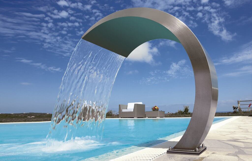 Douches cascades cobra® - fluvo® Schwimmbadtechnik